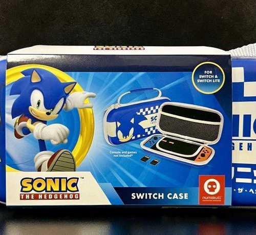 Switch: Rubber Road. Дорожный чехол Sonic The Hedg