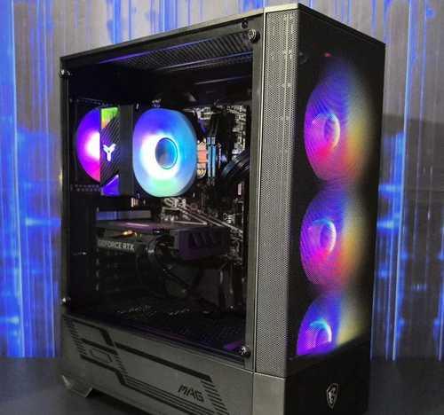 Мощный пк 2024 AMD5900X-RTX5060ti-32DDR4-DBL79-A520