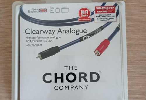 Межблочный кабель Chord Company Clearway