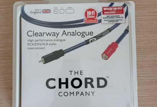 Межблочный кабель Chord Company Clearway