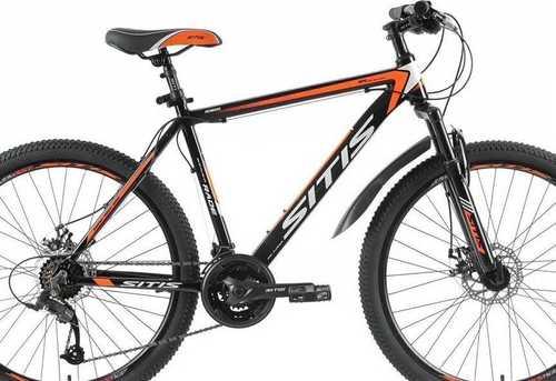 Велосипед sitis rade RD600 26 (2022) черно-оранжев