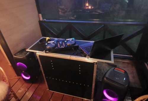 Мобильный DJ стол Mobile DJ Table Standart+