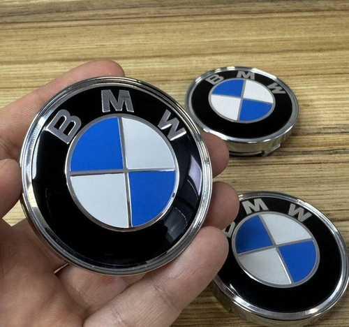 Колпачки заглушки на диски BMW реплика 60мм