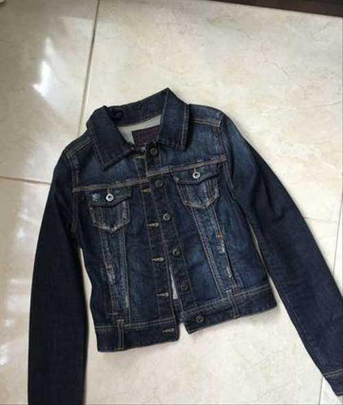 Джинсовая куртка stradivarius S/XS