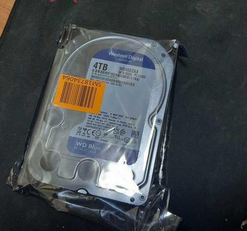 Жесткий диск WD blue 4TB (Новый)