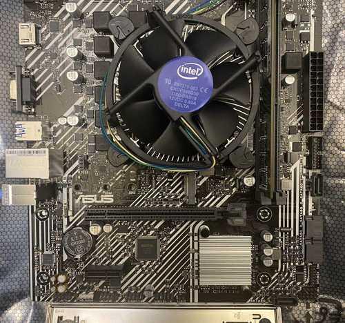 Asus h510m-k+i3-10100+8gb ddr4