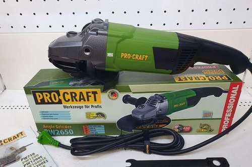 Ушм болгарка ProCraft PW2650, 230мм, 2650Вт