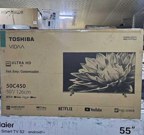 Новый qled Телевизор Toshiba 50C450KE