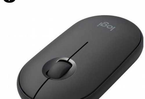 Logitech M350 Pebble Mouse, black (910-005718)