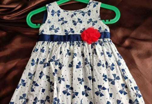 Платье нарядное для девочки 6-9 месяцев