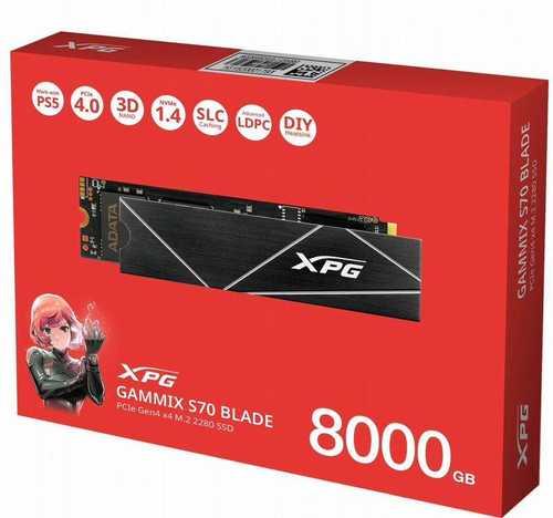 SSD adata XPG blade S70 8 tb m2