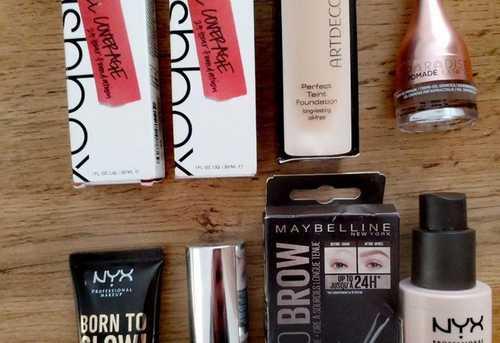 NYX, smashbox, artdeco, maybelline