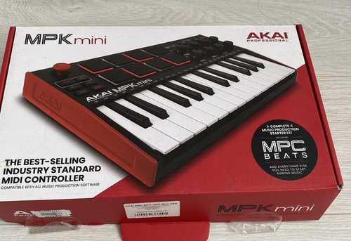 Миди клавиатура akai mpk mini mk3