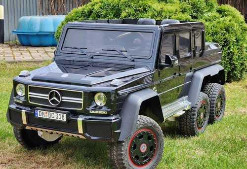 Детский электромобиль mercedes g63 6x6