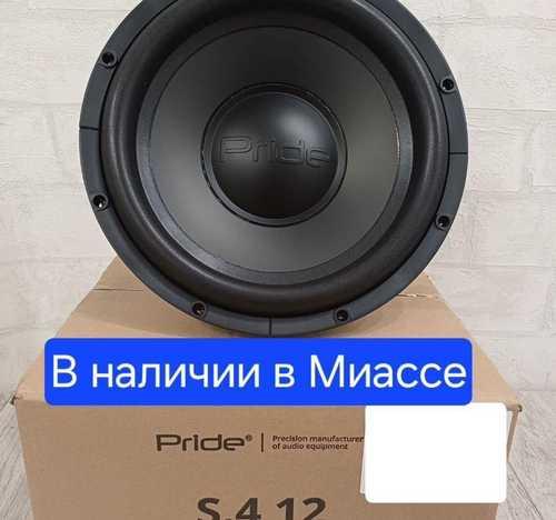 Новый Сабвуфер Pride S.4 12