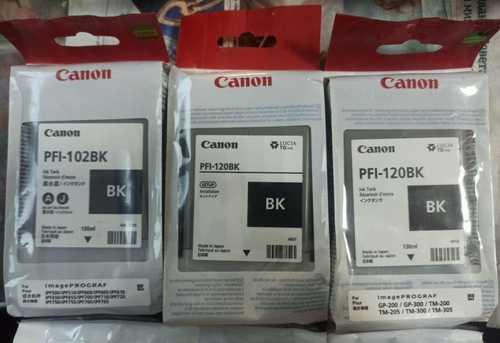 Картридж canon pfi 102 bk ,120bk