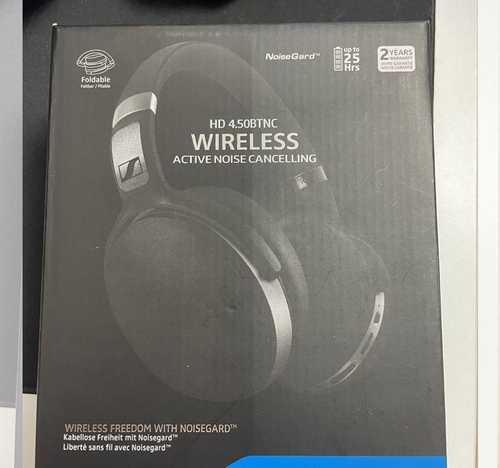 Беспроводные наушники sennheiser hd4.50btnc