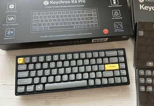 Механическая клавиатура Keychron K6 Pro