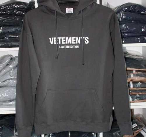 Худи vetements серое vhq (Арт.99225)