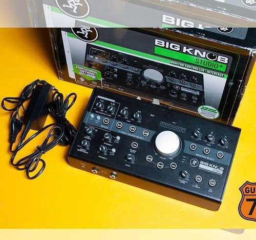 Контроллер аудиоинтерфейс mackie BIG knob studio+