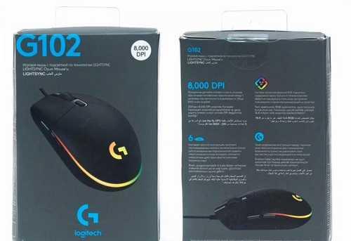 Игровая мышь Logitech G102 lightsync