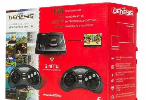 Игровая консоль retro genesis HD Ultra +150 игр