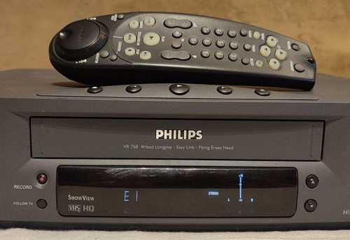 Видеомагнитофон Philips Match Line Стереозвук
