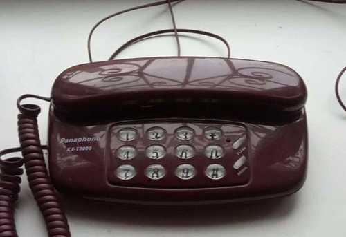 Стационарный телефон panaphone x t 3000 красный