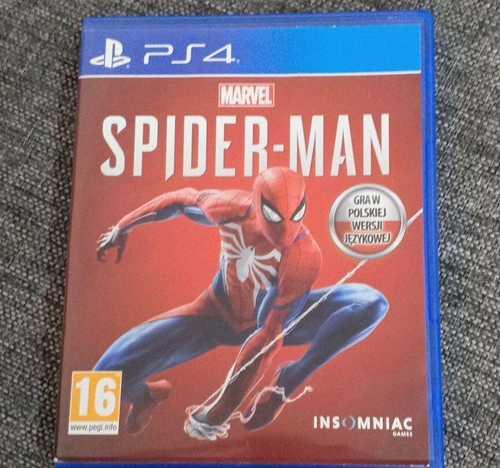 Spider man ps4 диск