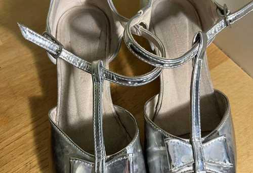Туфли танцевальные для девочки, размер 34-35
