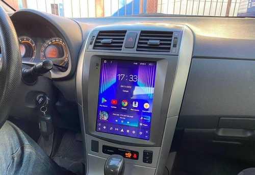 Android в стиле Tesla для Corolla 150, есть Teyes