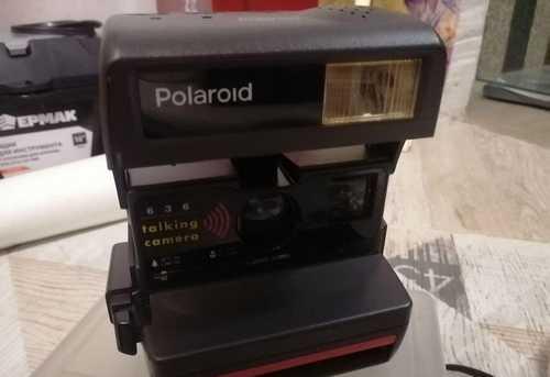 Polaroid 636 tolking camera