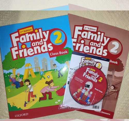 Английский язык Family and friends 2 комплект
