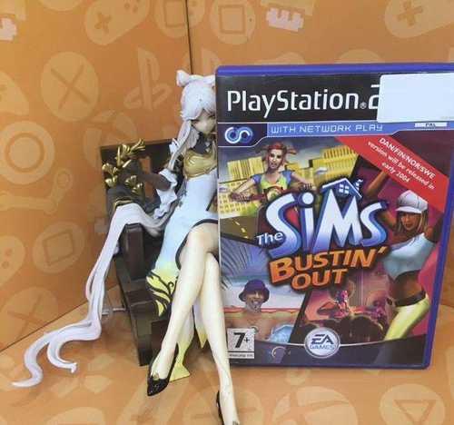 PS2 The Sims Bustin Out (английская версия) б/у