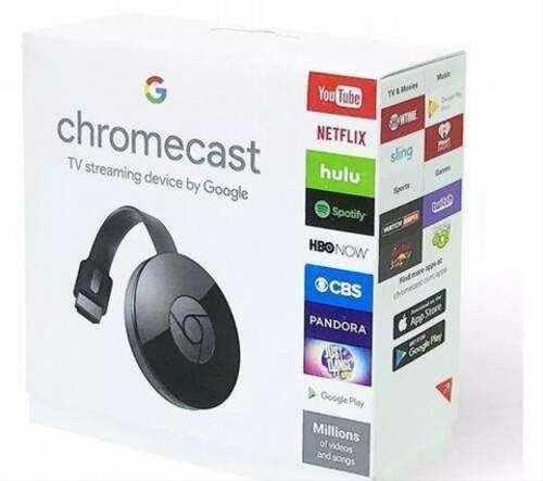 Медиаплеер Google Chromecast 4К (G12)
