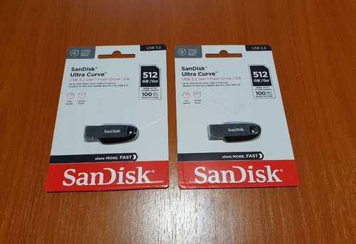 Usb флешка Sandisk Ultra Curve 512gb Новая