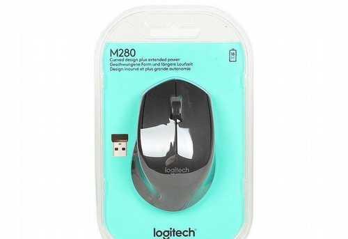Беспроводная мышь Logitech M280 черный (910-004287