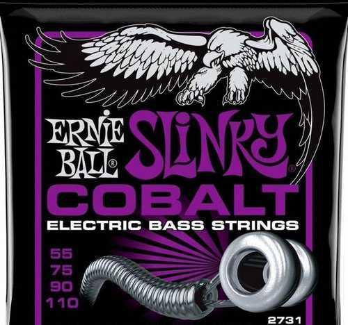 Ernie ball 2731 Cobalt Slinky Power 55-110 - Струн