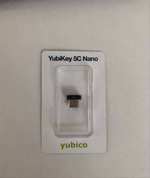 Токен YubiKey 5C Nano