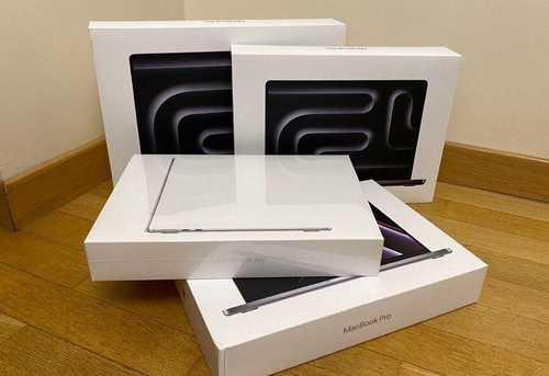 Apple MacBook Air / Pro (M2, M3) новые, в наличии