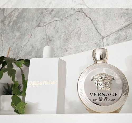 Пустые флаконы Versace и ZadigVoltair