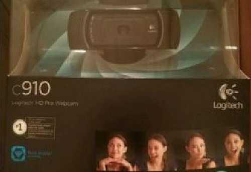 Новая веб камера logitech hd pro webcam c910