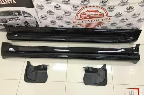 Подножки с подсветкой Toyota Land Cruiser 200 H315