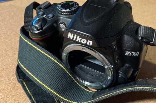 Фотоаппарат nikon d3000 body