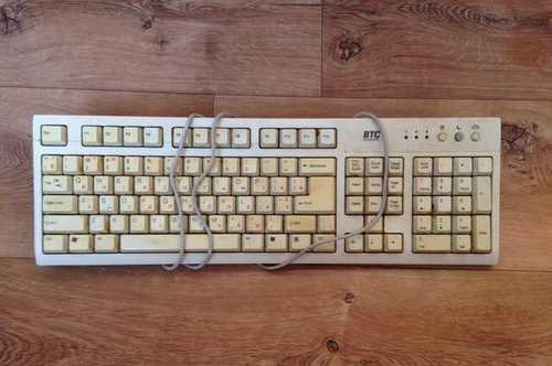 Старая клавиатура BTC