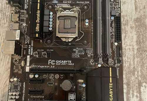 Материнская плата Gigabyte ga z87 hd3