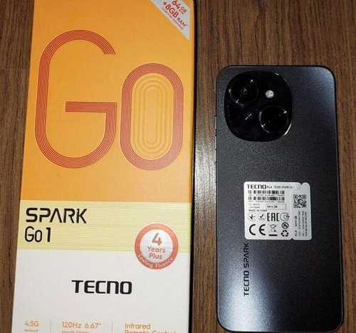 TECNO Spark Go 1, 4/64 ГБ