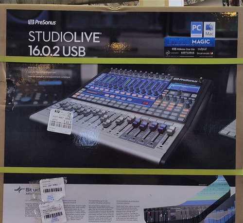 Цифровой пульт PreSonus Studiolive 16.0.2 USB