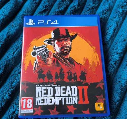 Диск Red Dead Redemption 2 Ps4