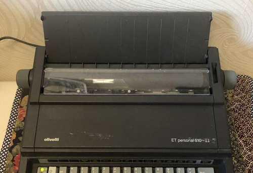 Пишущая машинка Olivetti